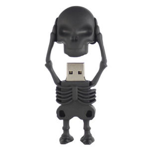 Unbranded | Office | 64gb Usb 2 Flash Drive Memory Skeleton Skull Back ...